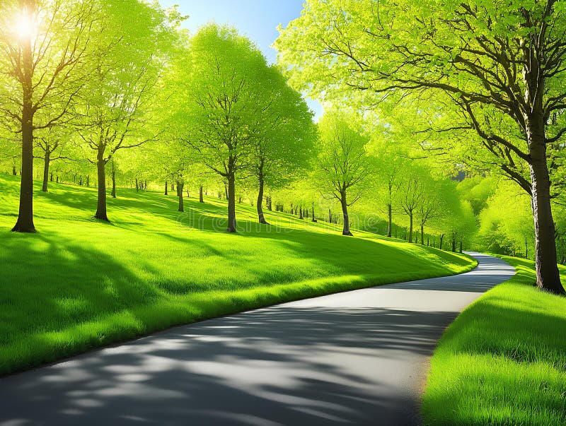 Tree Foundations - Elaborate Subterranean Network. Stock Illustration ...