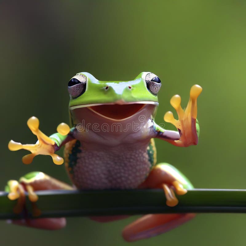 Frog Laughing Stock Illustrations – 195 Frog Laughing Stock ...