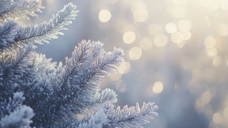 Tree with Frost stock image. Image of seasons, nature - 379931747