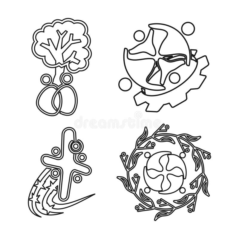 Collaboration Logo Tree Stock Illustrations – 110 Collaboration Logo ...