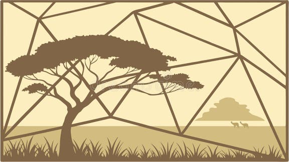 Tree within Geometric Framework. Abstract Flat Vector Nature, Vector ...