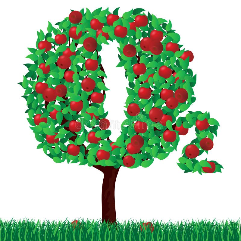 Exclusive. an Apple Tree in the Form of the Chemical Formula of Oxygen ...