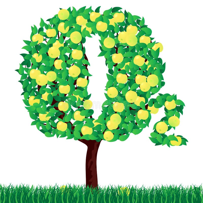 Exclusive. an Apple Tree in the Form of the Chemical Formula of Oxygen ...