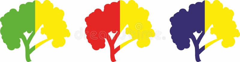 Tree Graphic Icon and Symbol Stock Vector - Illustration of background ...