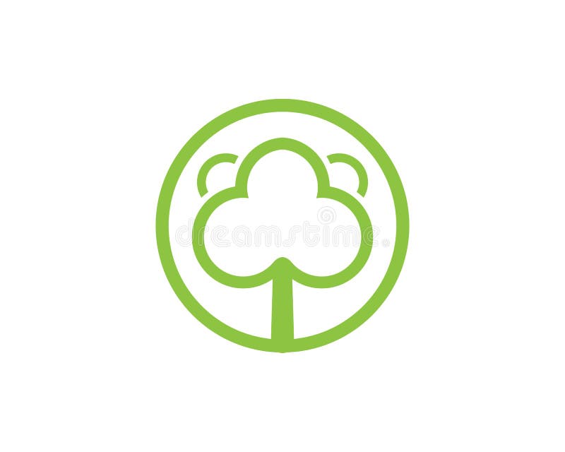 Tree Identity Card Logo Vector Stock Vector - Illustration of ...