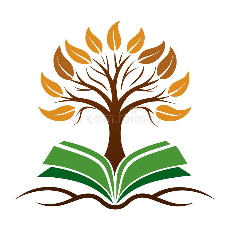 Tree of Knowledge: Book with Branches and Leaves, Wisdom and Education ...