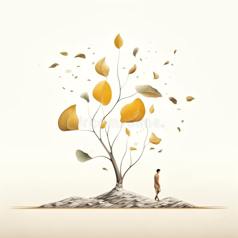 Seeds of Tomorrow in Abstract Illustration Stock Illustration ...