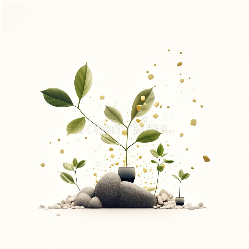 Seeds of Tomorrow in Abstract Illustration Stock Illustration ...