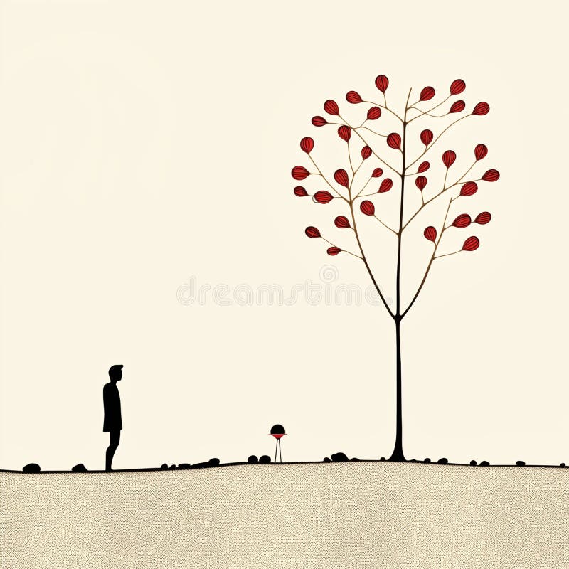 Seeds of Tomorrow in Abstract Illustration Stock Illustration ...