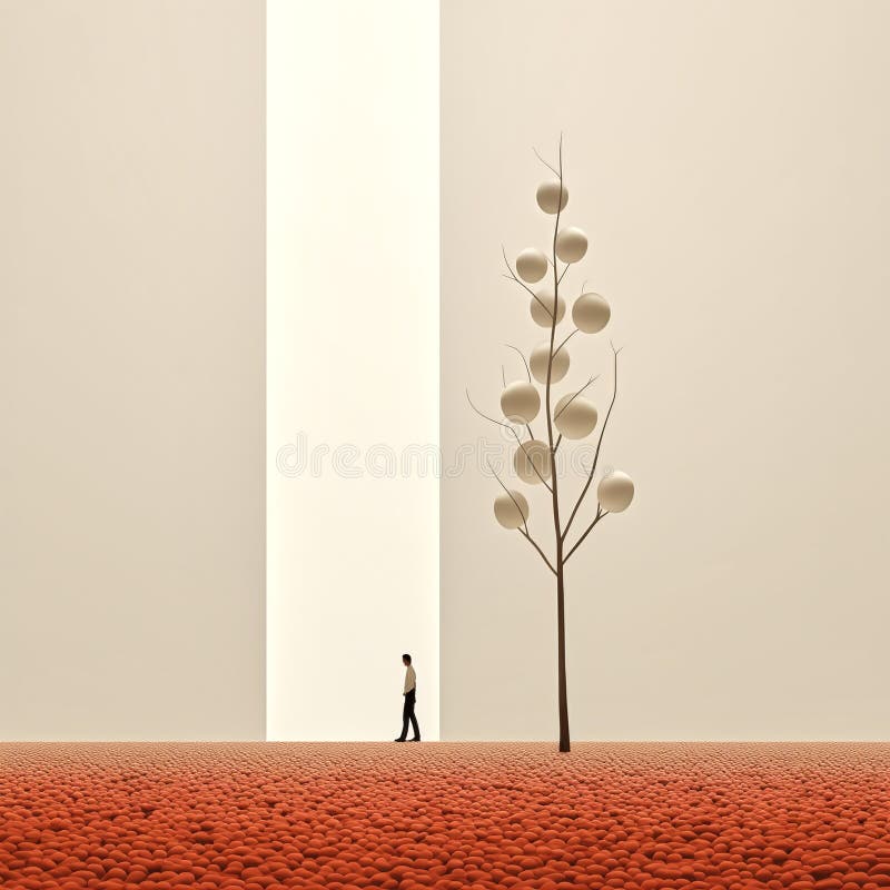 Seeds of Tomorrow in Abstract Illustration Stock Illustration ...