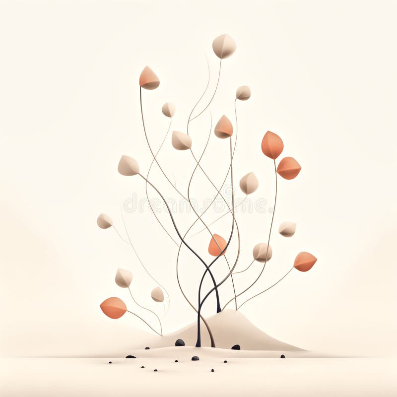 Seeds of Tomorrow in Abstract Illustration Stock Illustration ...