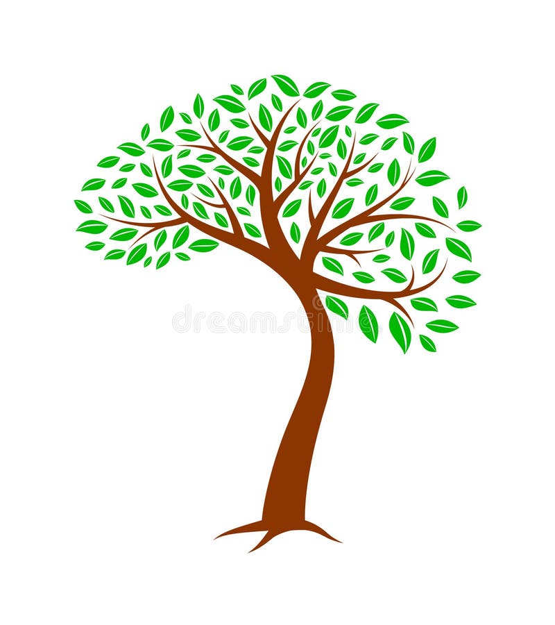 A Tree Growing in the Shape of Human Brain. Stock Illustration ... A Tree Growing in the Shape of Human Brain. Stock Illustration ...
