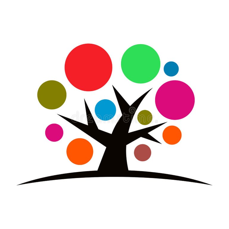 Colorful Hope Tree Logo Stock Illustrations – 147 Colorful Hope Tree ...