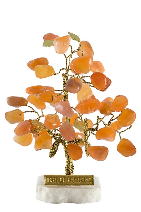 Tree of happiness stock photo. Image of figure, luck, ornamentation ...
