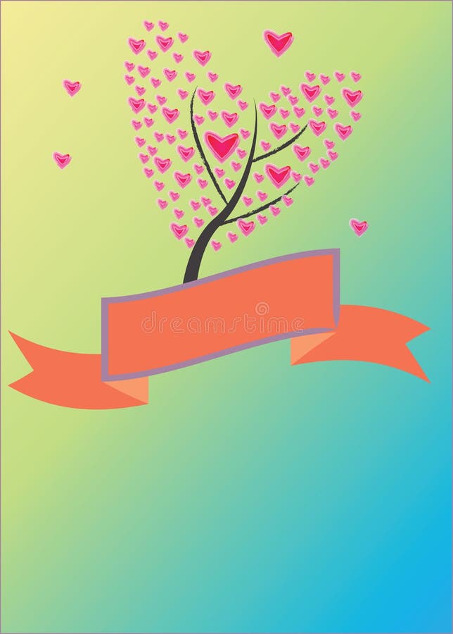 Tree of frame stock vector. Illustration of landscape - 46125321