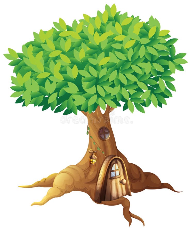 Scared Tree Running from Fire Stock Vector - Illustration of leaves ...