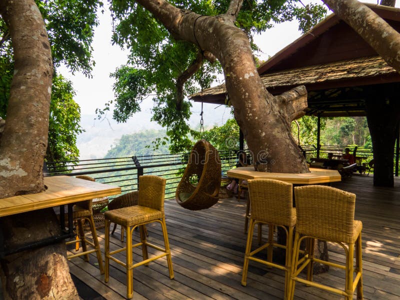 Tree House, Luang Prabang, Laos Stock Image - Image of live, southeast ...
