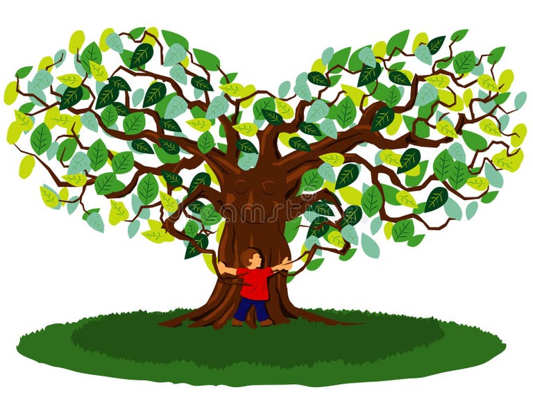 Tree Hugging Stock Illustrations – 2,712 Tree Hugging Stock ...