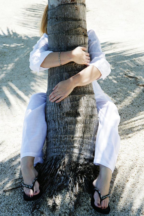 Tree Hugger Environmentalist, Hug Save Environment Stock Photo - Image ...