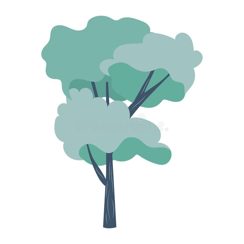 Tree icon cartoon stock vector. Illustration of forest - 145023853