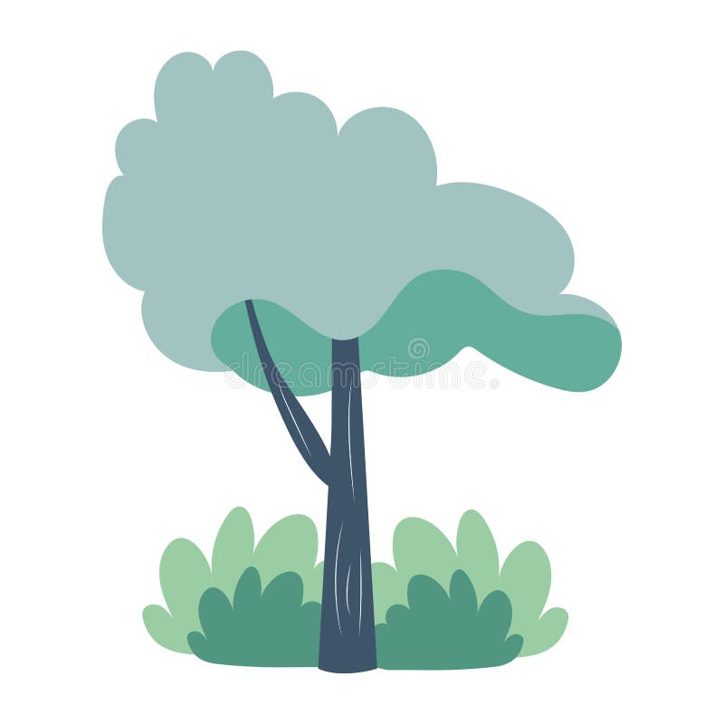 Tree icon cartoon stock vector. Illustration of branch - 145025432