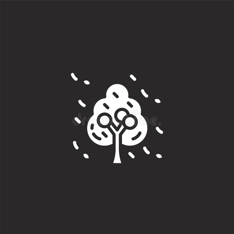Tree Icon. Filled Tree Icon for Website Design and Mobile, App ...