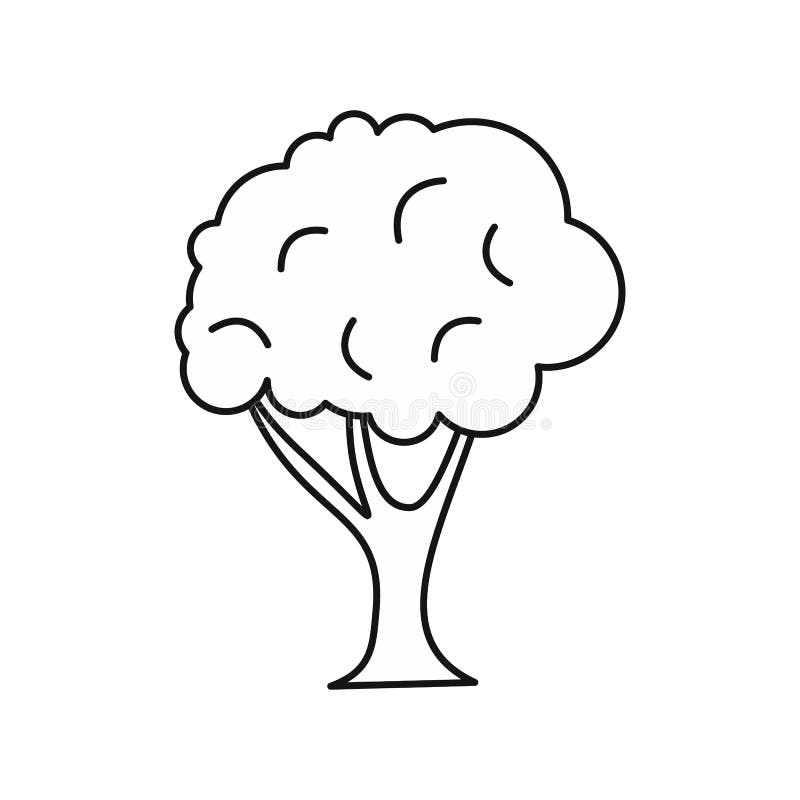 Tree icon digital red stock vector. Illustration of icon - 106257713