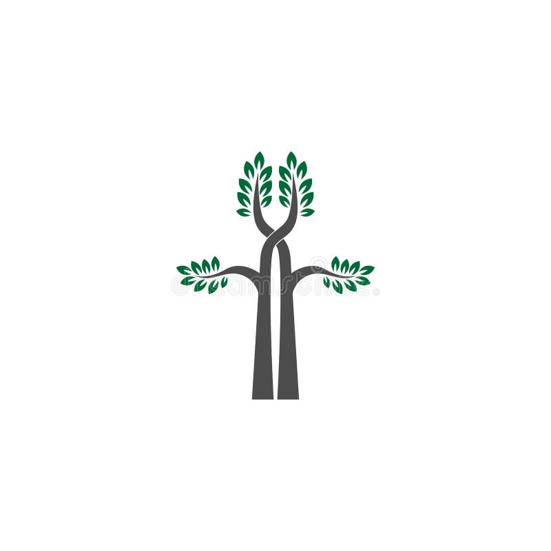Tree Icon Tree Branch Design Vector Illustration Stock Vector ...