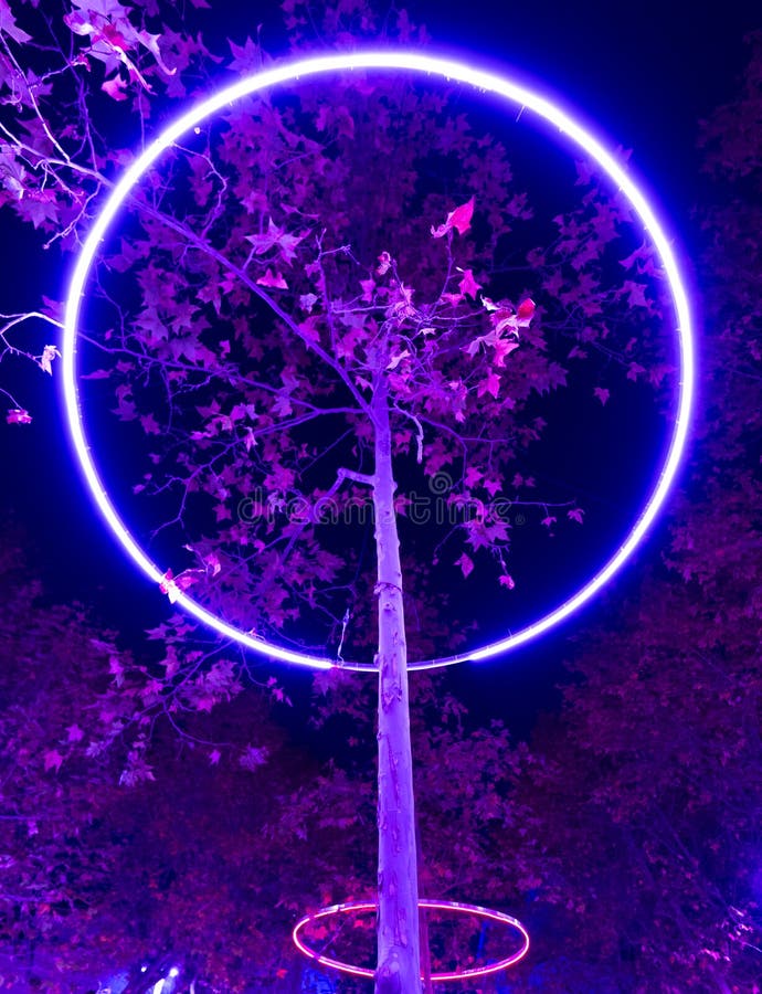 383 Illuminated Circular Rings Stock Photos - Free & Royalty-Free Stock ...