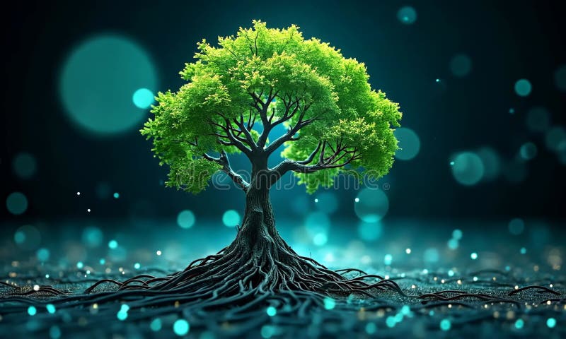 Tree of Innovation a Tree of Growth and Sustainability Stock Video ...