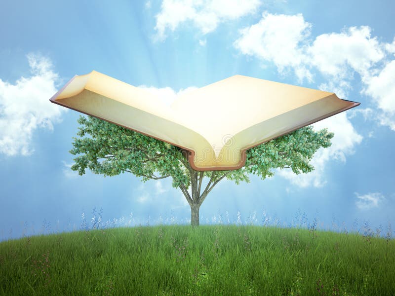 Knowledge tree stock illustration. Illustration of education - 10043191