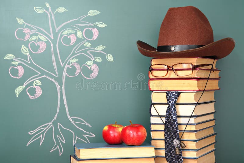 Tree of knowledge stock photo. Image of apple, funny - 70651616
