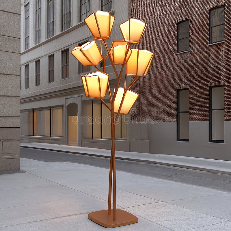 A Tree of Knowledge Glowing with Light from Its Branches Stock ...