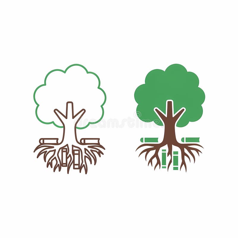 Stylized Tree Logos Stock Illustrations – 1,333 Stylized Tree Logos ...