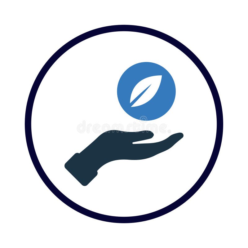 Tree, Leaf, Hand, Care, Plant Care Icon Stock Vector - Illustration of ...
