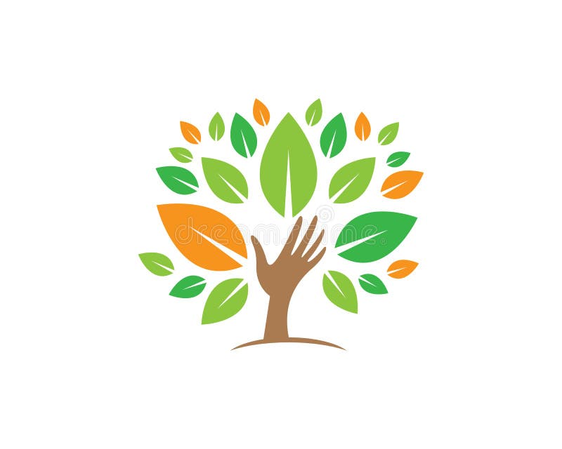 Tree Leaf Symbol Vector Icon Stock Vector - Illustration of fresh ...