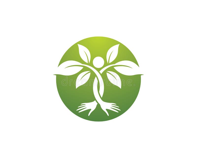 Tree Leaf Symbol Vector Icon Stock Vector - Illustration of clean ...