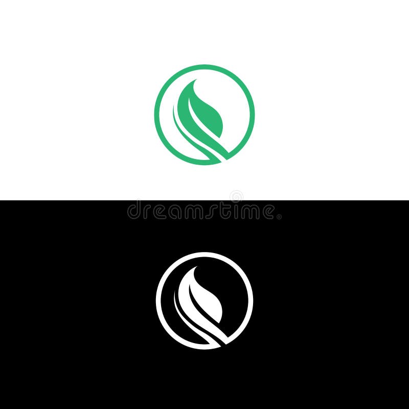 Tree Leaf Vector Design Eco Friendly Concept Logo Stock Illustration ...