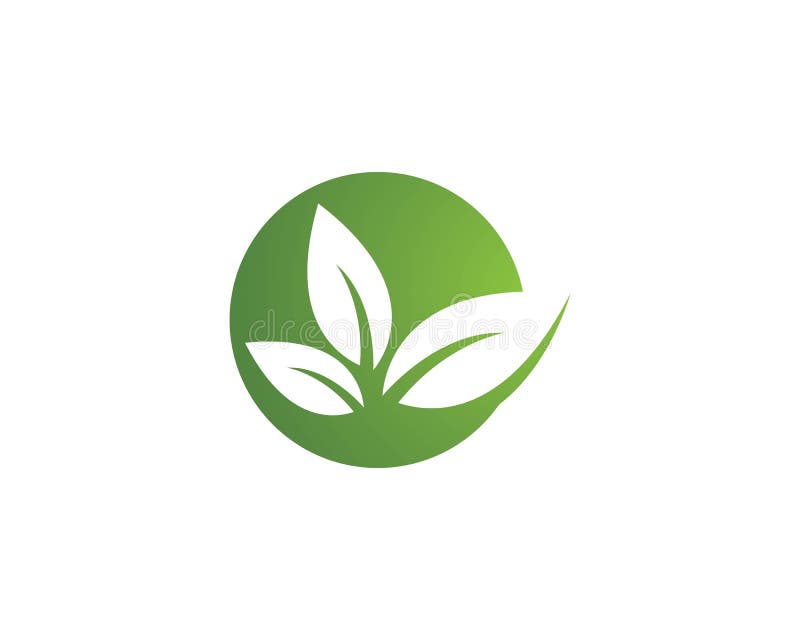 Tree Leaf Vector Logo Design Stock Vector - Illustration of plant ...