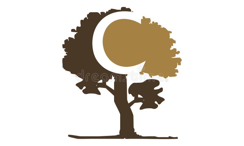 Tree Letter C stock vector. Illustration of garden, park - 104513865