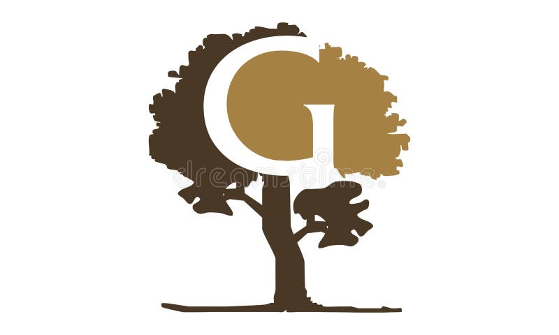 Tree Letter T stock vector. Illustration of growth, floral - 104514159