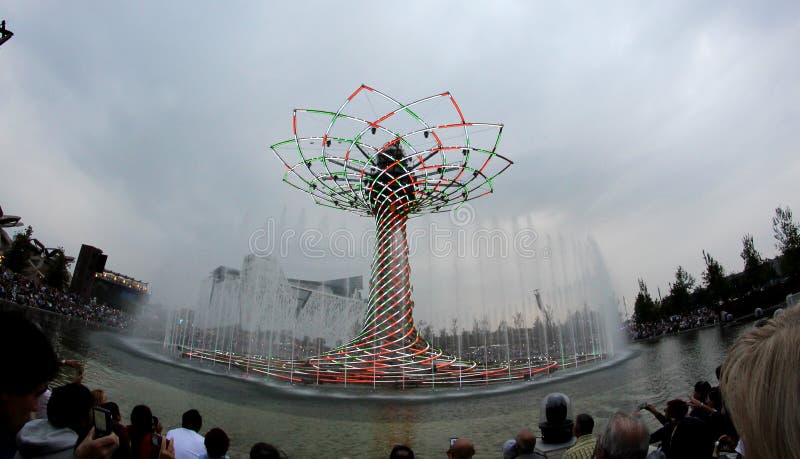 Tree of Life - Albero Della Vita Editorial Stock Photo - Image of color ...