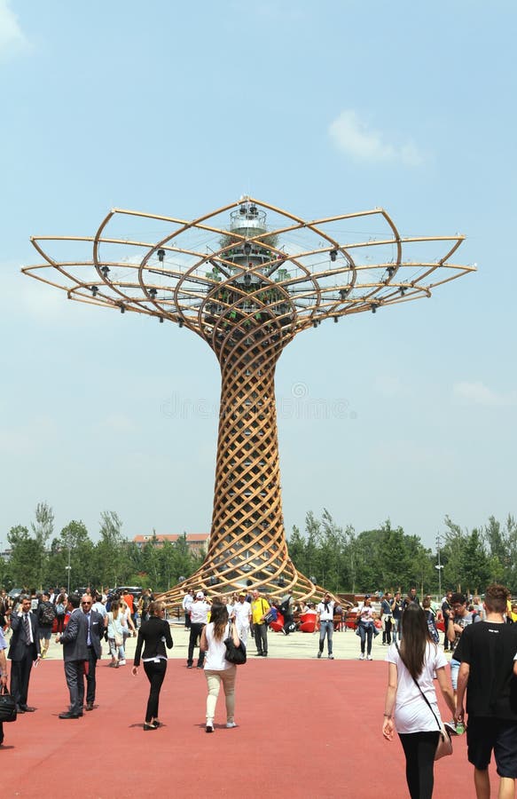 Tree of Life editorial image. Image of expo, vita, milano - 63919100