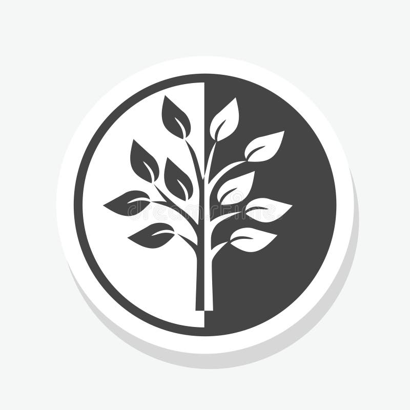 Tree of Life Icon. Trendy Flat Tree of Life Icon Isolated on White ...