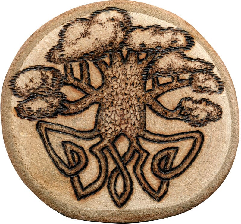 The Tree of Life Illustration Stock Image - Image of decoration ...