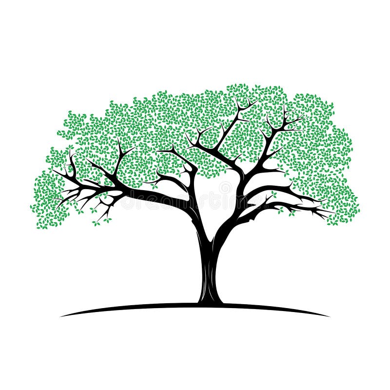 Tree of Life Logo Design Inspiration Template. Abstract Vibrant Tree ...