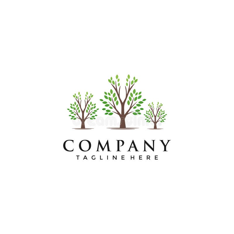 Tree of Life Logo Design Symbol Vector Stock Vector - Illustration of ...