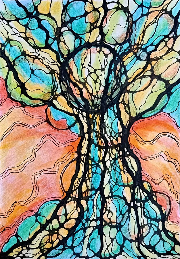 Neurographics Art Stock Illustrations – 184 Neurographics Art Stock ...