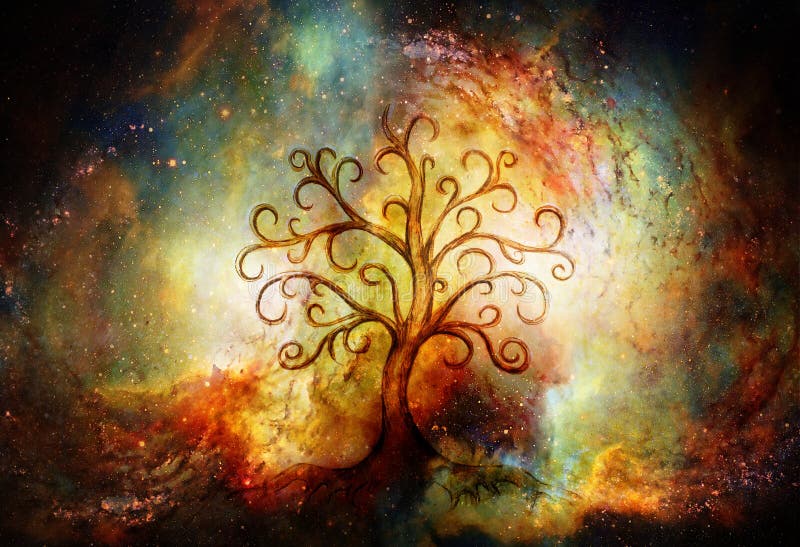 Abstract Tree Of Life Wallpaper