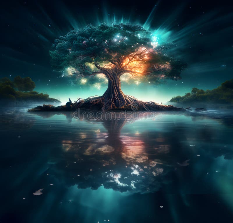 The Tree of Life Symbolizes the Rebirth and Death of Life. it ...
